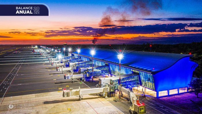 Presidente Nayib Bukele ejecutó histórica ampliación del Aeropuerto Internacional de El Salvador ...